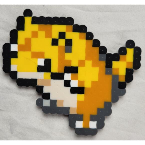 Handmade | Accents | Sandshrew Menu Icon Pokemon Perler Bead Pixel Art ...